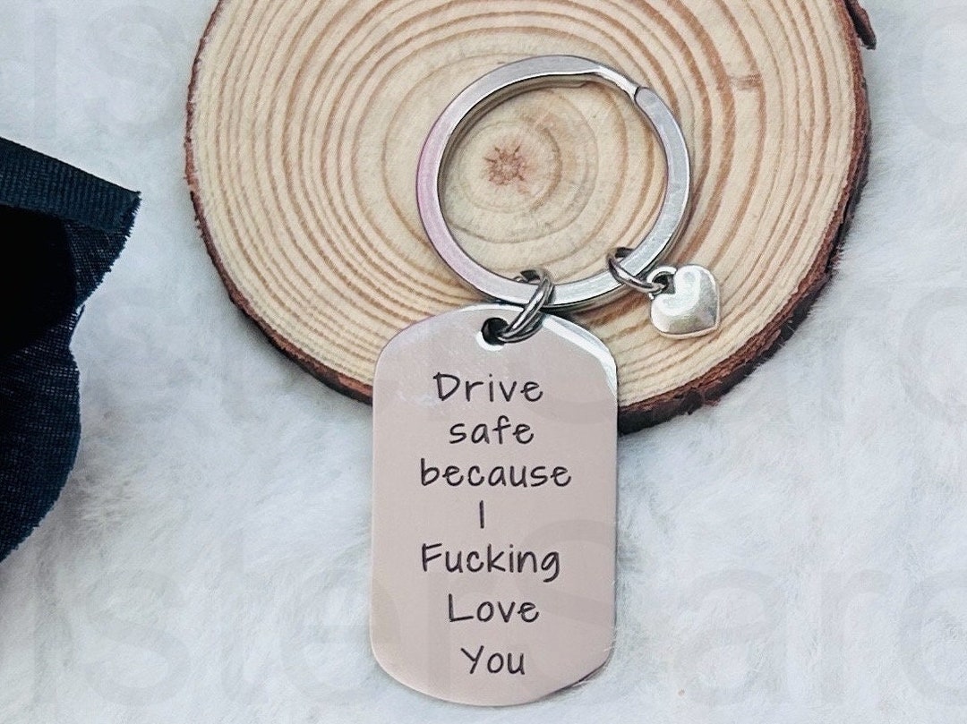 I Love You Keyring Keychain Keyring Rude Funny Girlfriend Boyfriend ...