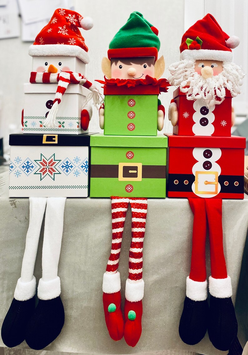 Kids Christmas Eve Box Personalised Customised Stacking Gift - Etsy