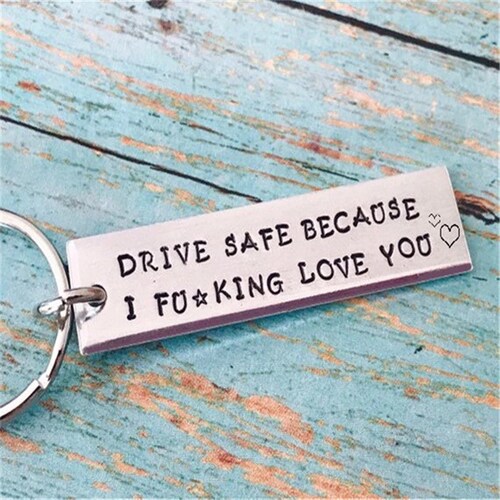 Rude Keyring Keychain Gift Present Girlfriend Boyfriend - Etsy