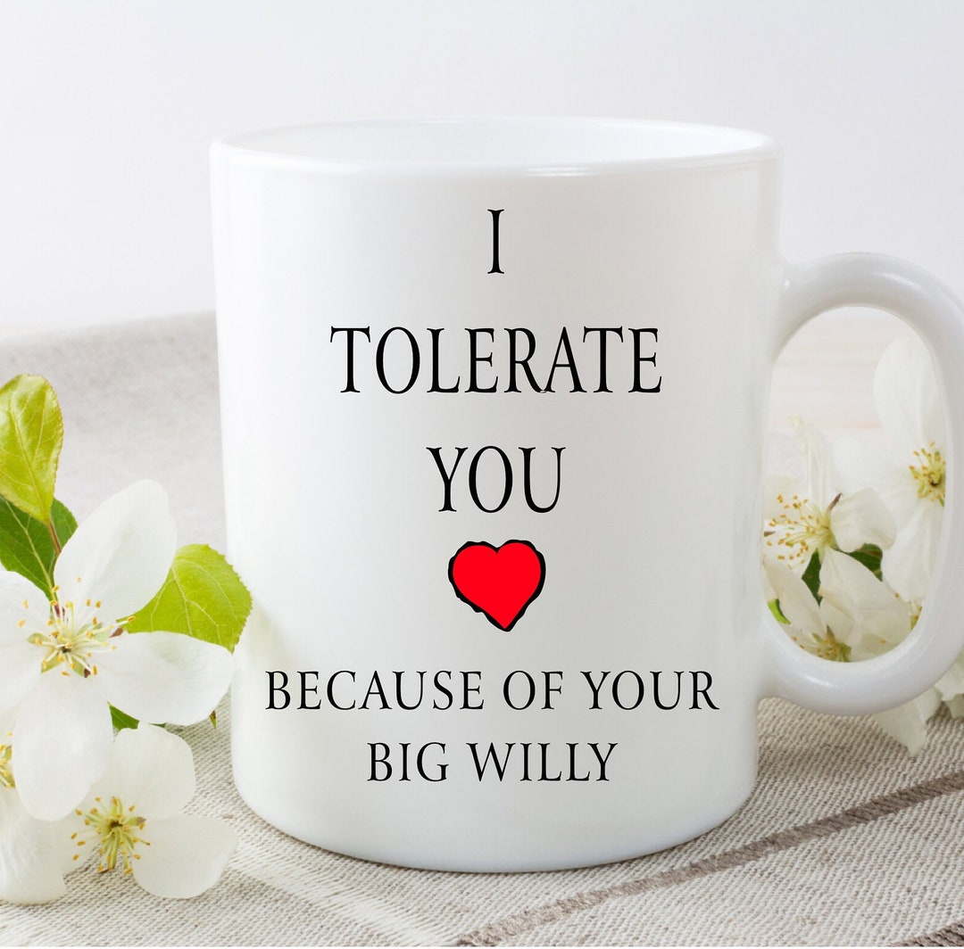 Personalised Big Willy Cup Mug | Funny Novelty Gift Present Naughty ...