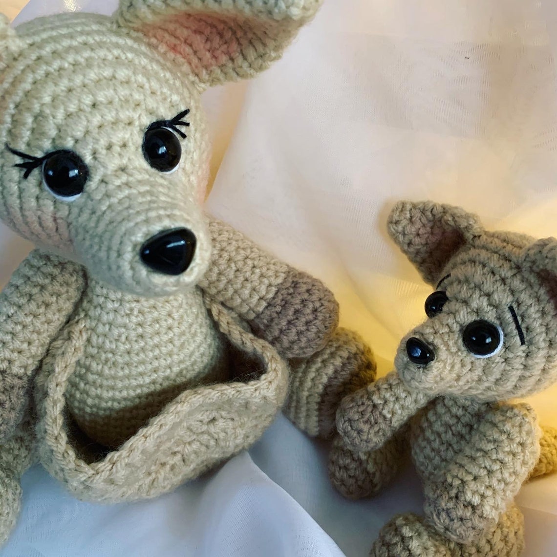 Kangaroos pattern FR/EN | Etsy