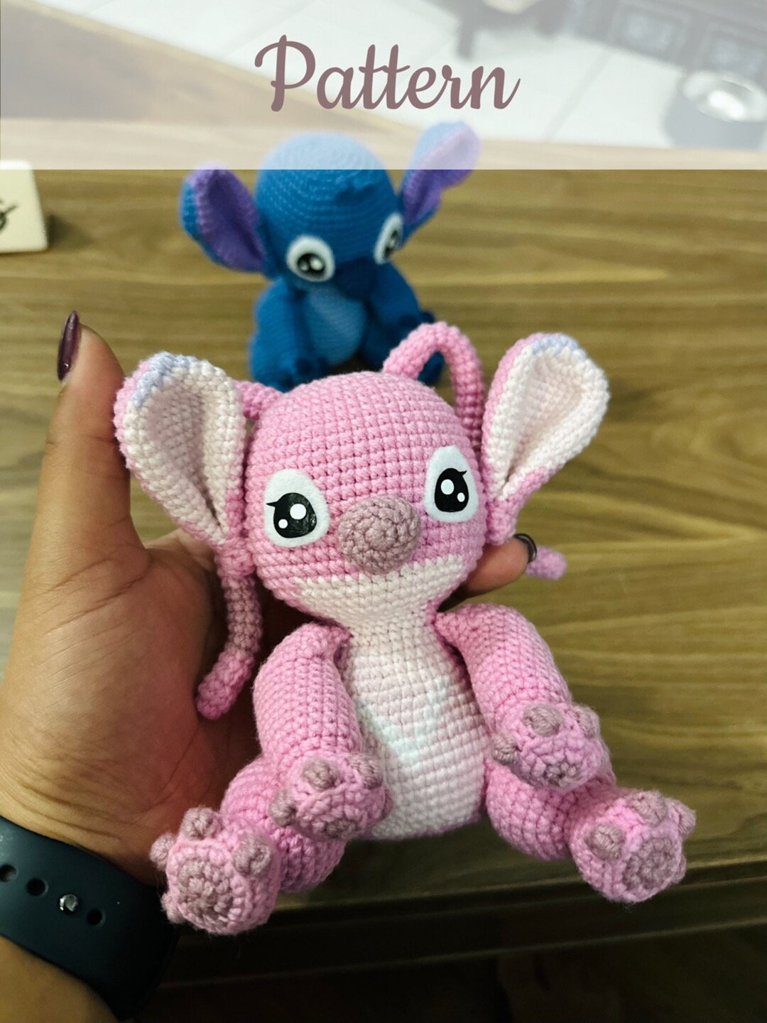 Stitch and Angel Patter EN/FR - Etsy