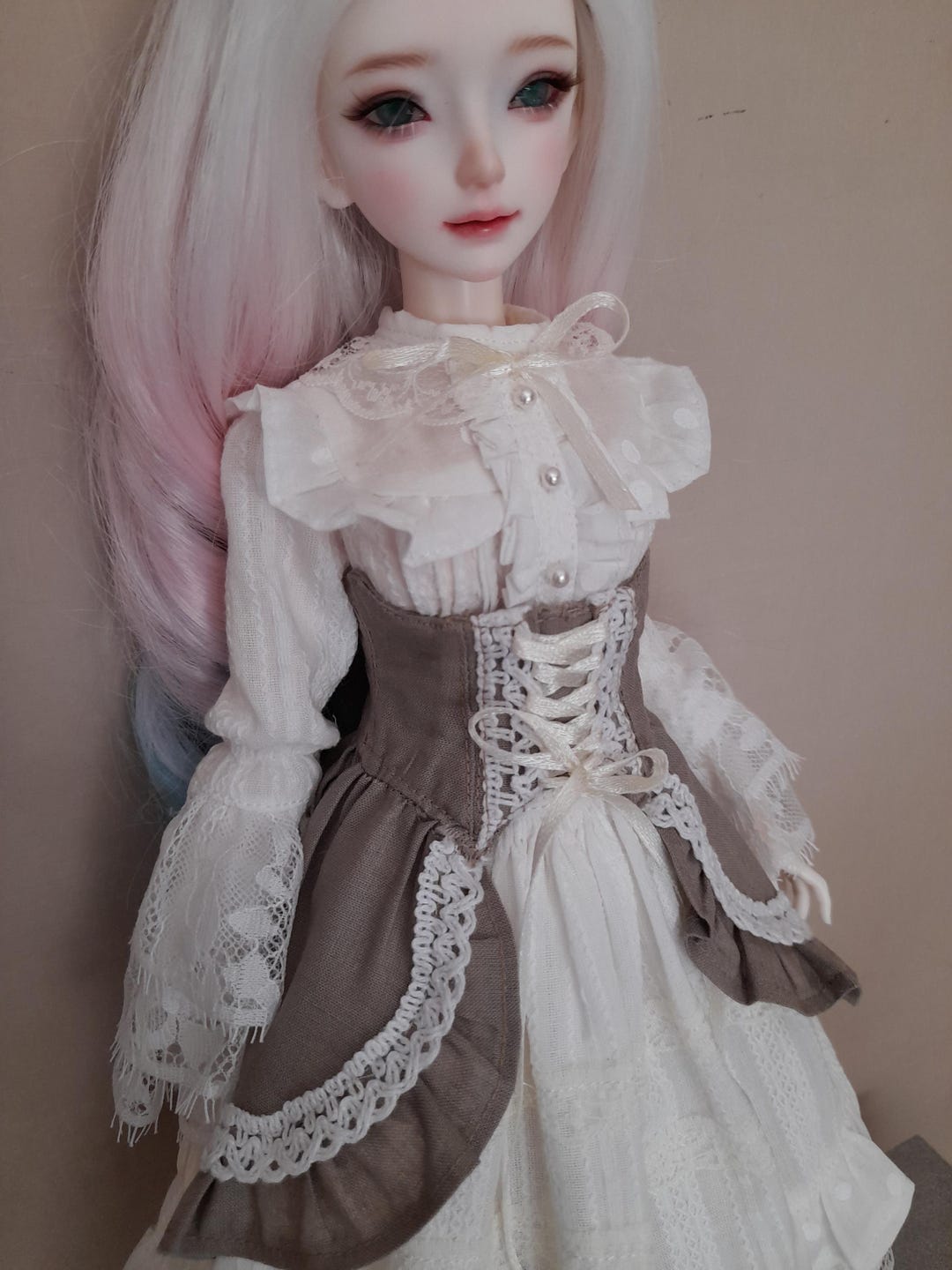 Bjd MSD 1/4 Dolls Set of Clothes ( Shirt, Corset, Skirt ) - Etsy