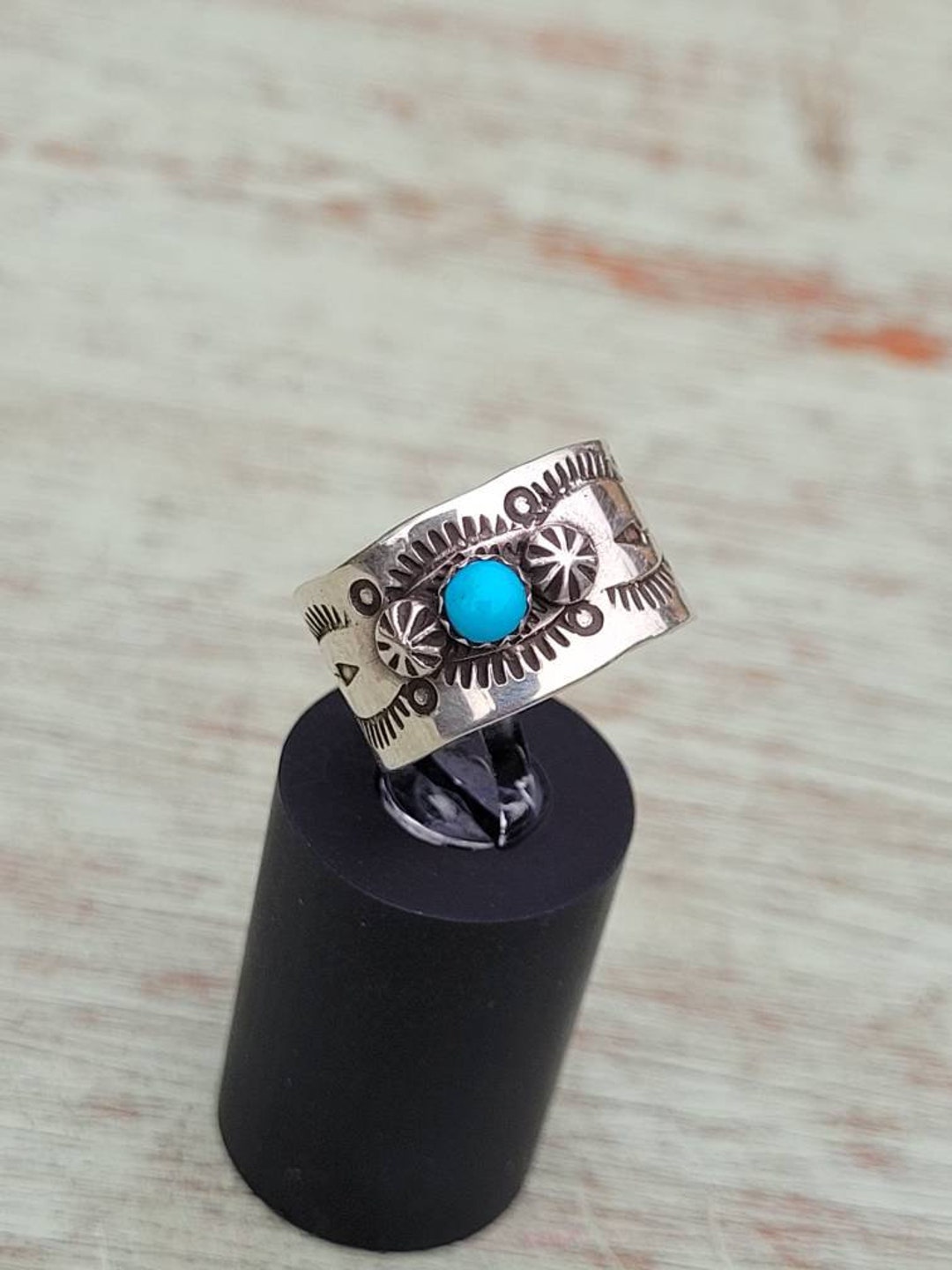 Freddy Platero Sleeping Beauty Turquoise Ring - Etsy