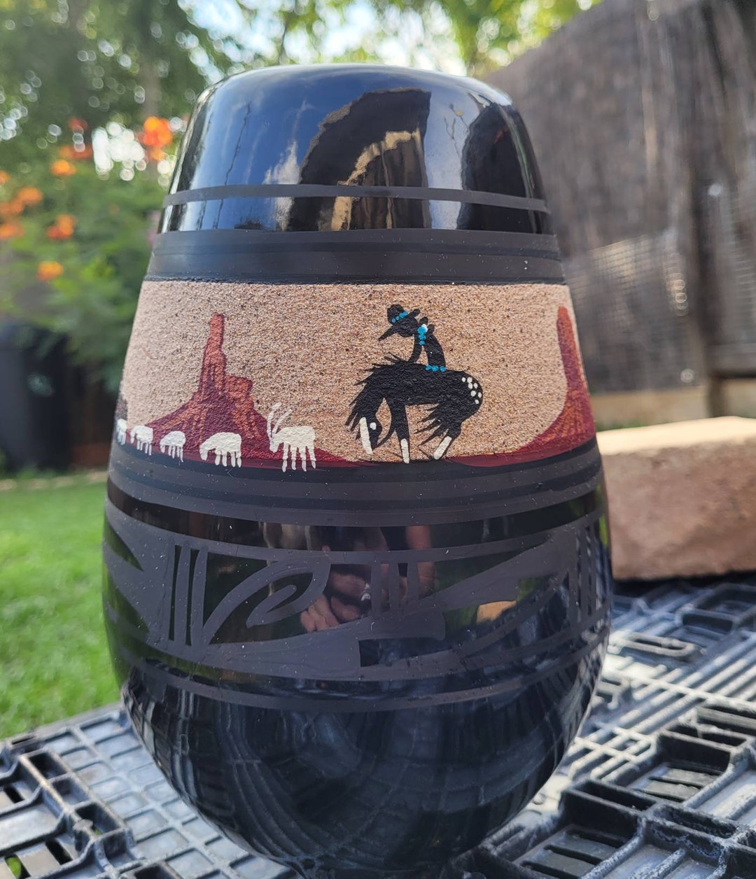 Navajo Dine Storyteller Pottery - Etsy