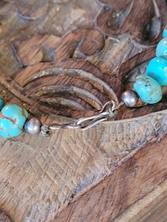 Turquoise Nugget Necklace - Gem