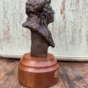 Original Bill Henderson Bronze Sculpture “the Highest Honor” - Etsy
