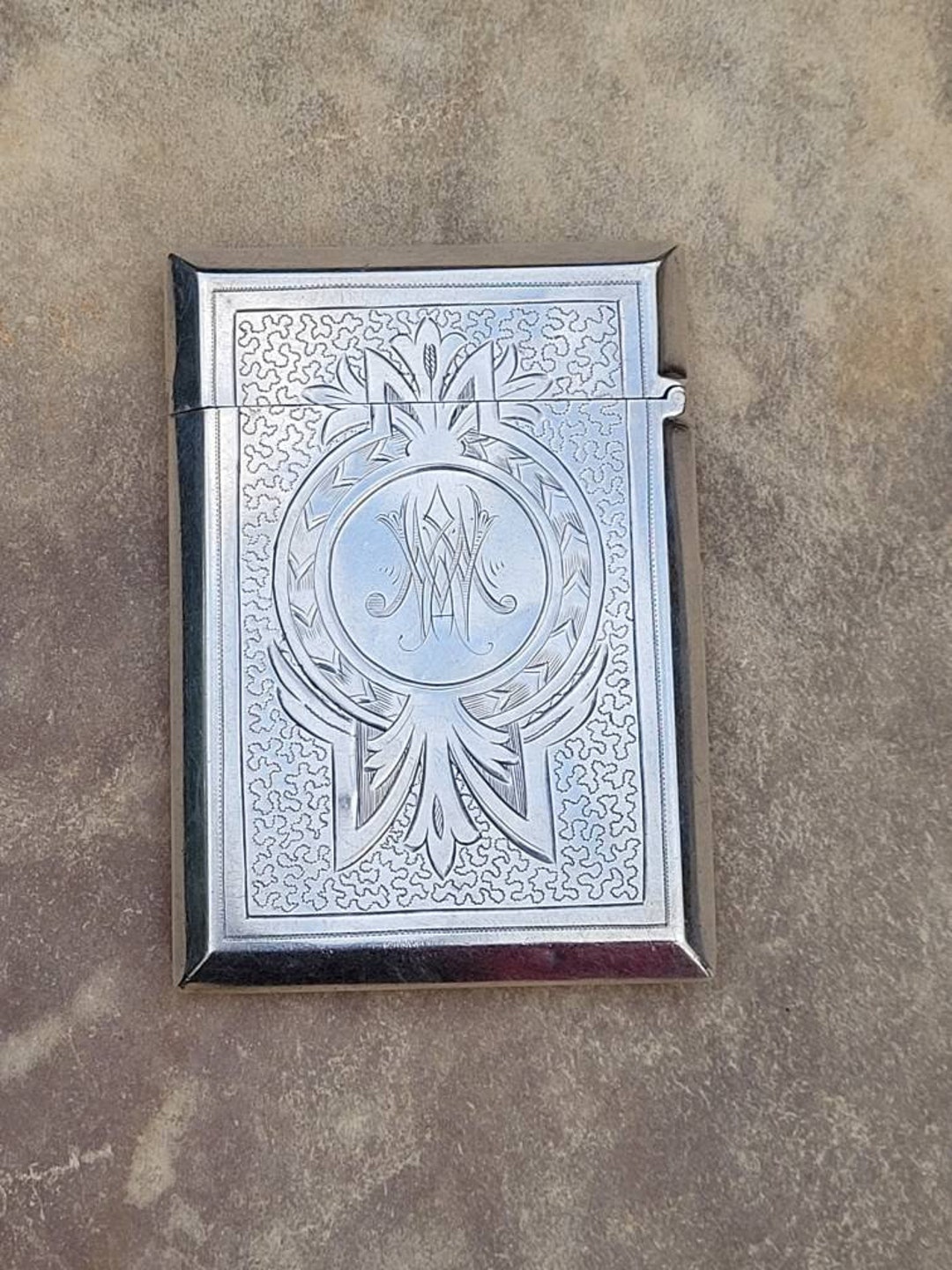 Antique Edwardian Card Case (1900s) - Etsy