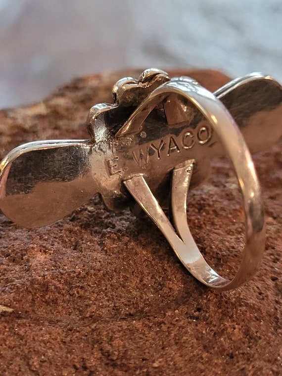 Vintage 10 Stone Snake Eye Ring - Gem