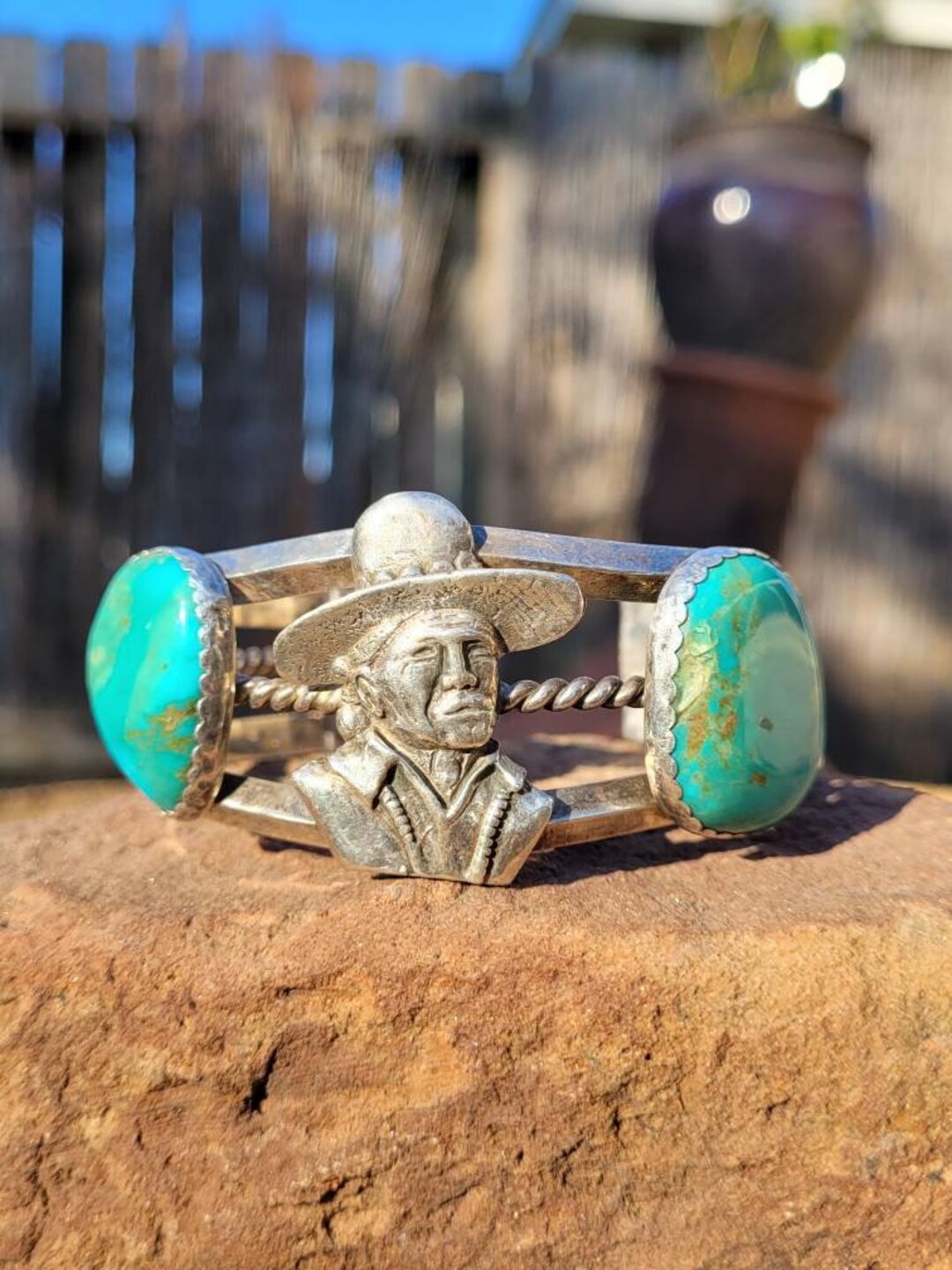 Vintage Navajo Elder Cuff - Etsy