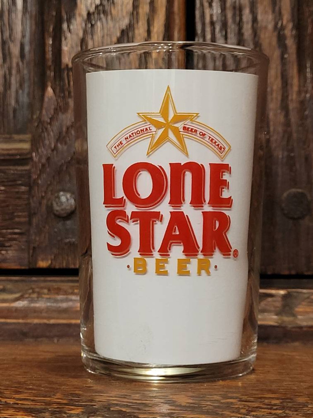 Lone Star Beer Glasses - Etsy