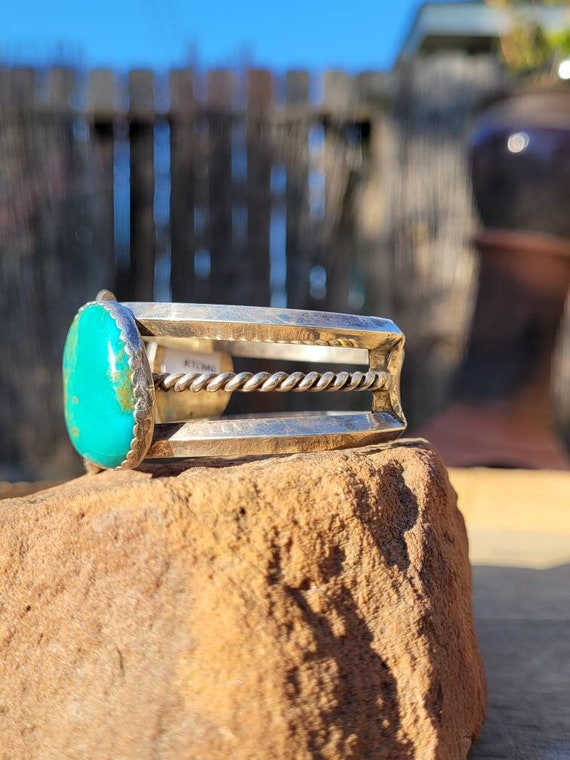 Vintage Navajo Elder Cuff - Gem