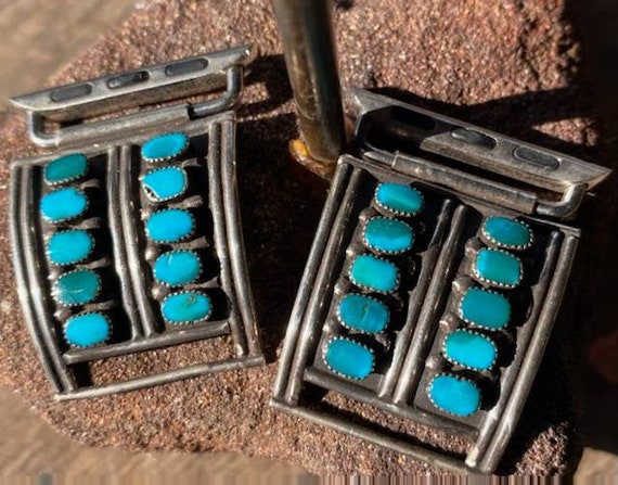 Vintage Zuni 10 Stone Watch Tips - Etsy