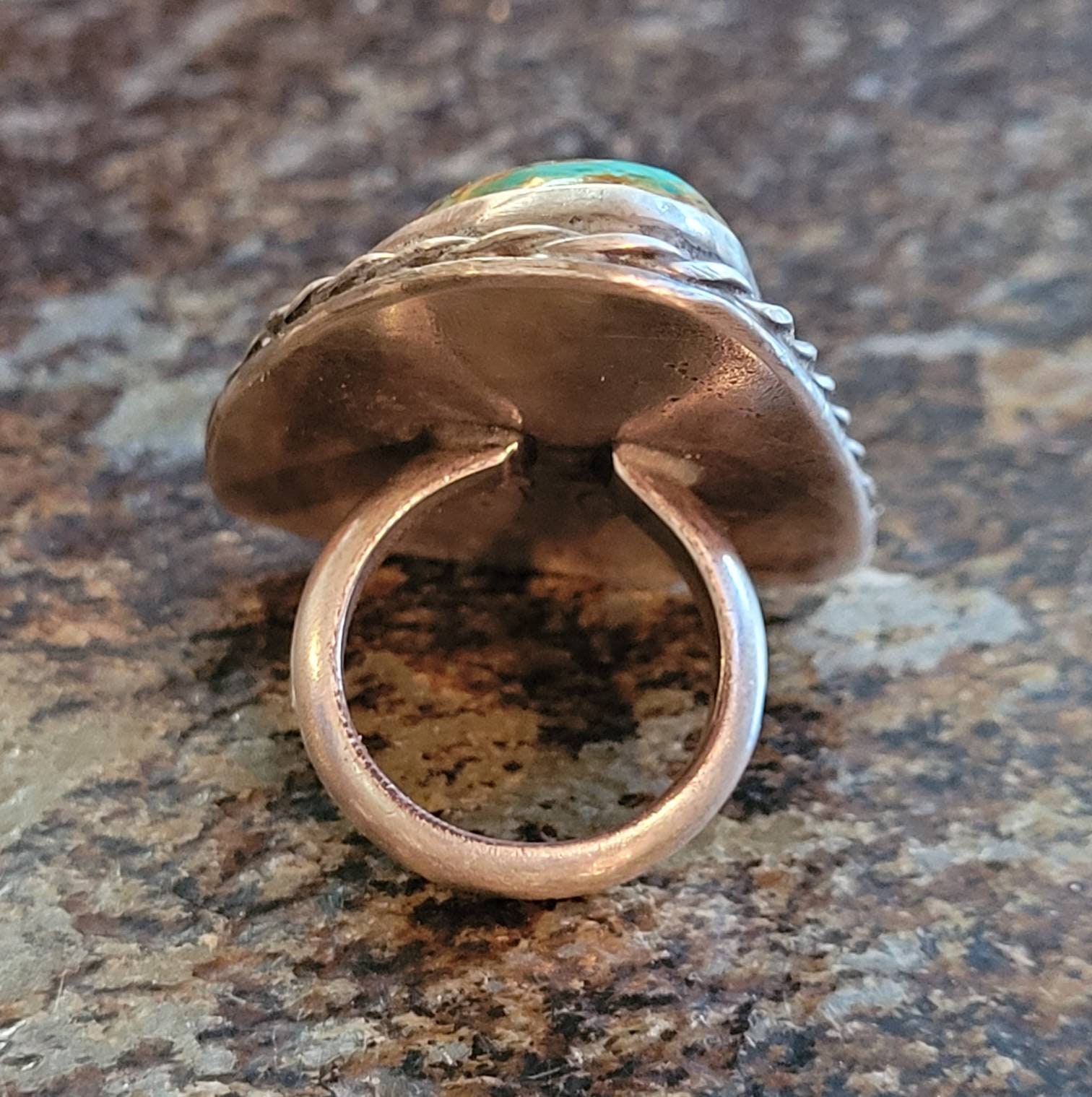 Large Royston Turquoise Ring - Etsy