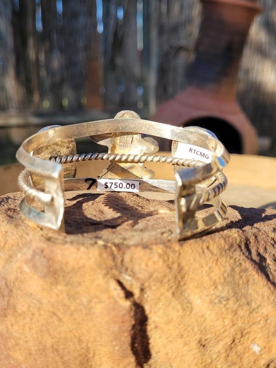 Vintage Navajo Elder Cuff - Gem