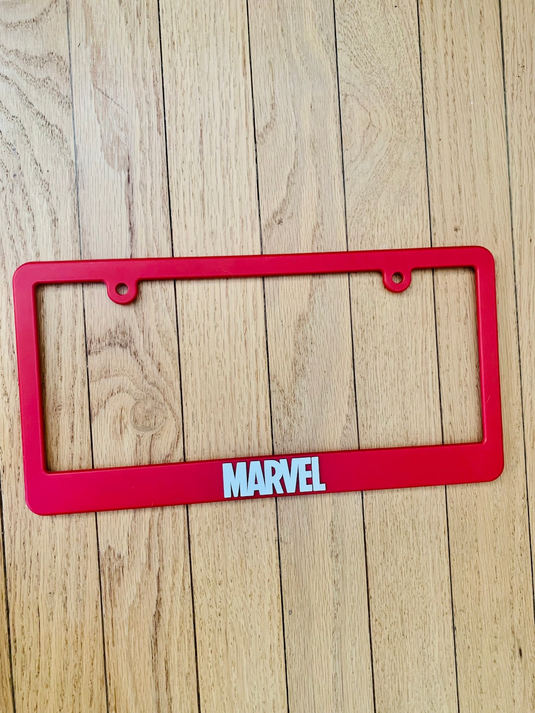 Marvel License Plate Frame - Etsy
