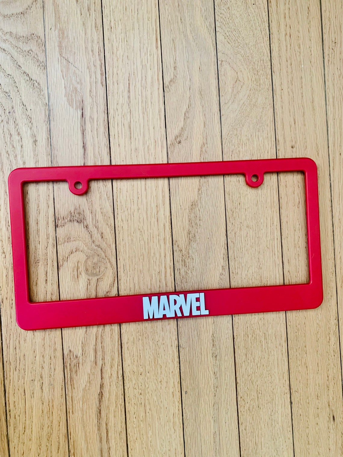 Marvel License Plate Frame - Etsy