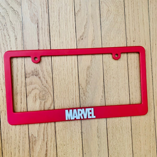 Iron Man License Plate Frame - Etsy