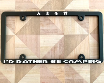 Rv License Plate Frame - Etsy