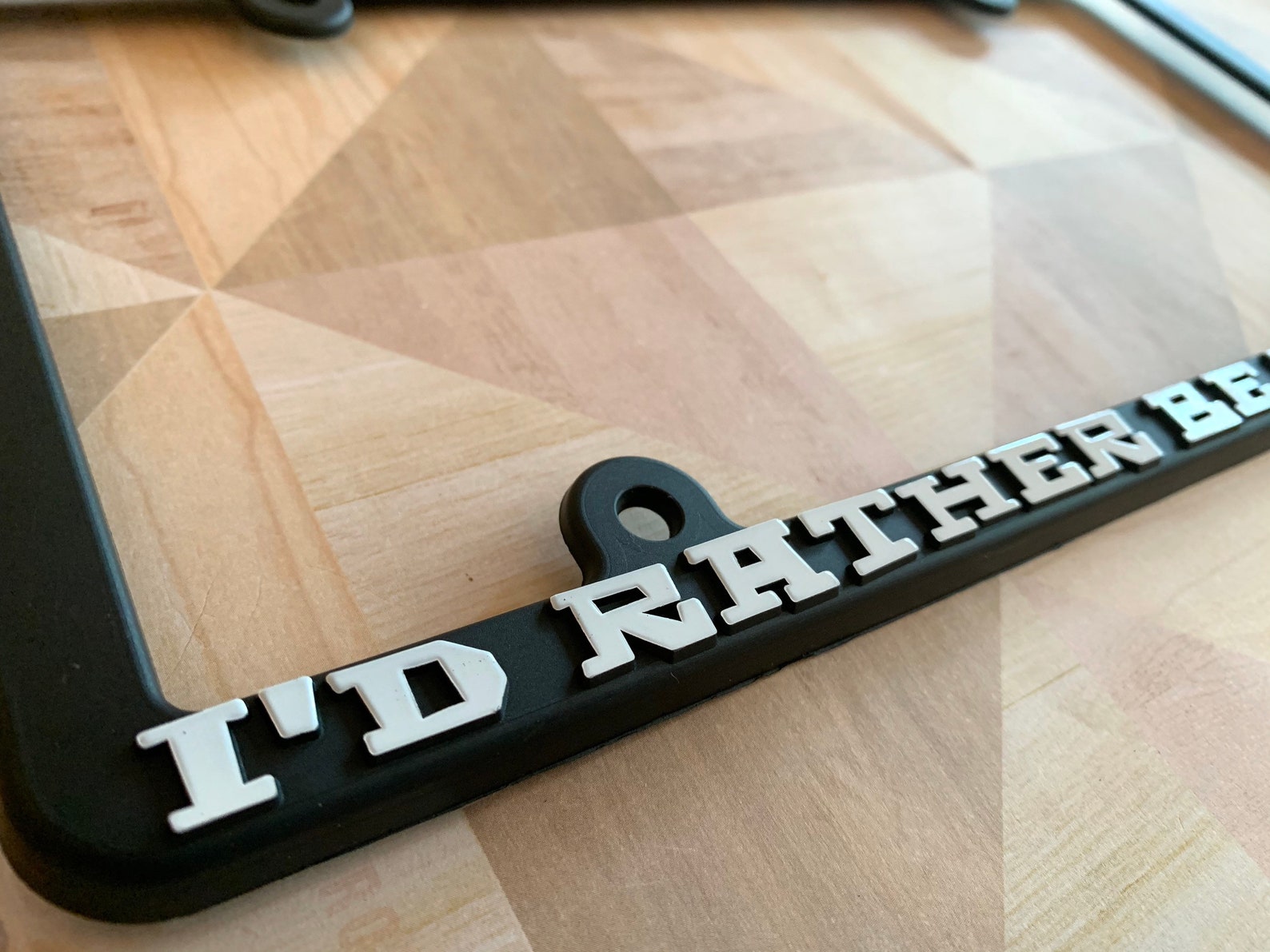 Surfing Raised License Plate Frame | Etsy