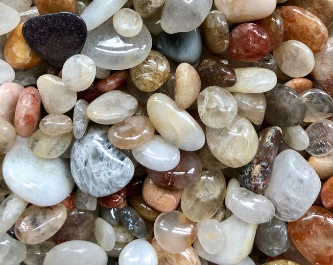 Polished Rocks - Tumbled Beach Stones for Vase Fillers - Etsy