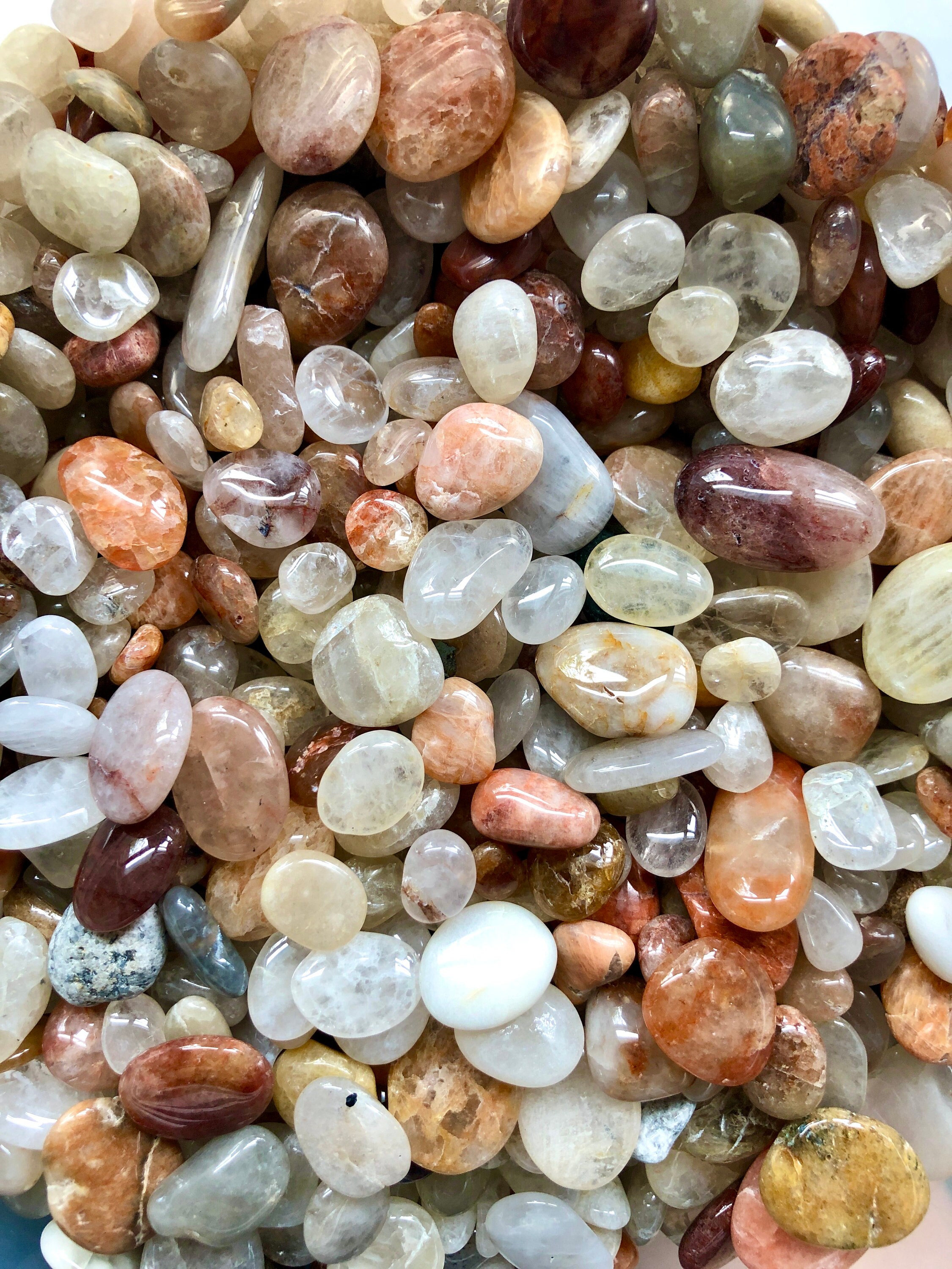 Polished Rocks - Tumbled Beach Stones for Vase Fillers - Etsy
