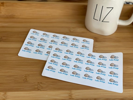 Geology Lap Prep Planner Sticker - Etsy