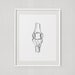 Abstract Knee Joint Painting, Anatomy Wall Art, Chiropractor Art Print ...