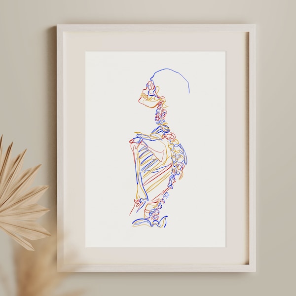 Abstract Lines Wall Art - Etsy