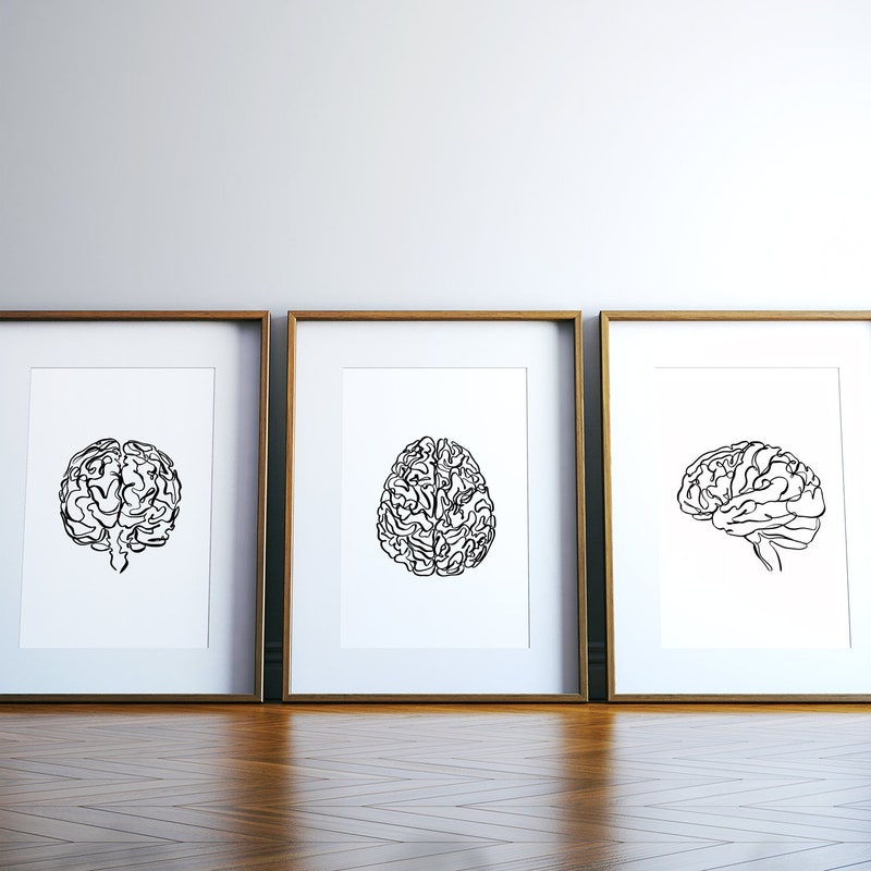 Brain Art - Etsy