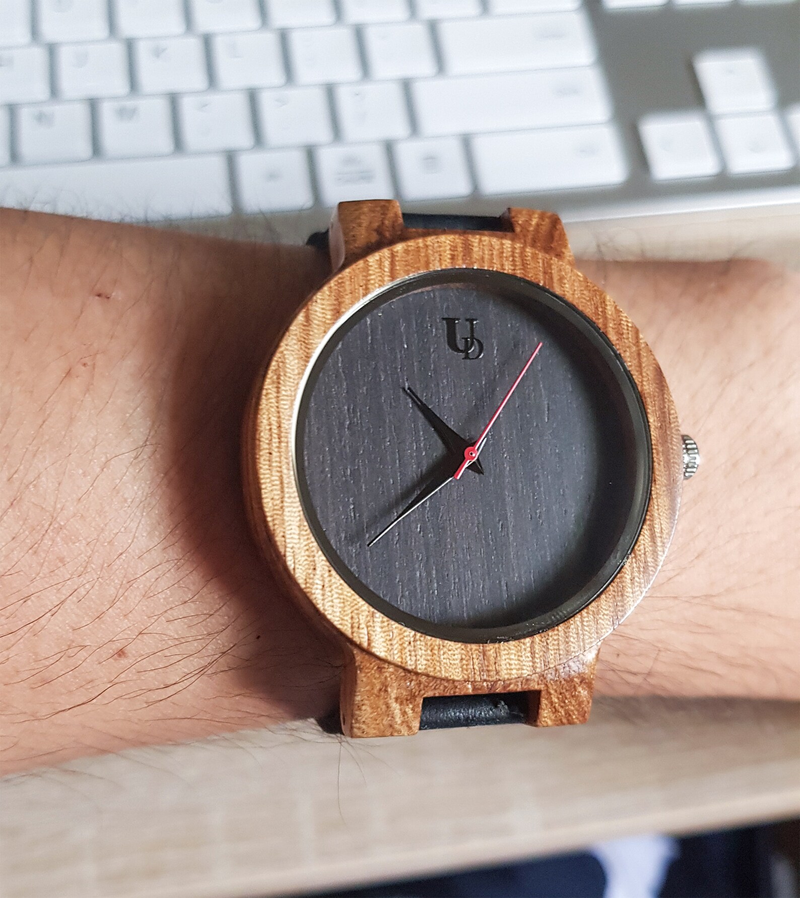 Boyfriend Birthday Gift: Engraved Watch Minimalist Wood Watch for Men ...