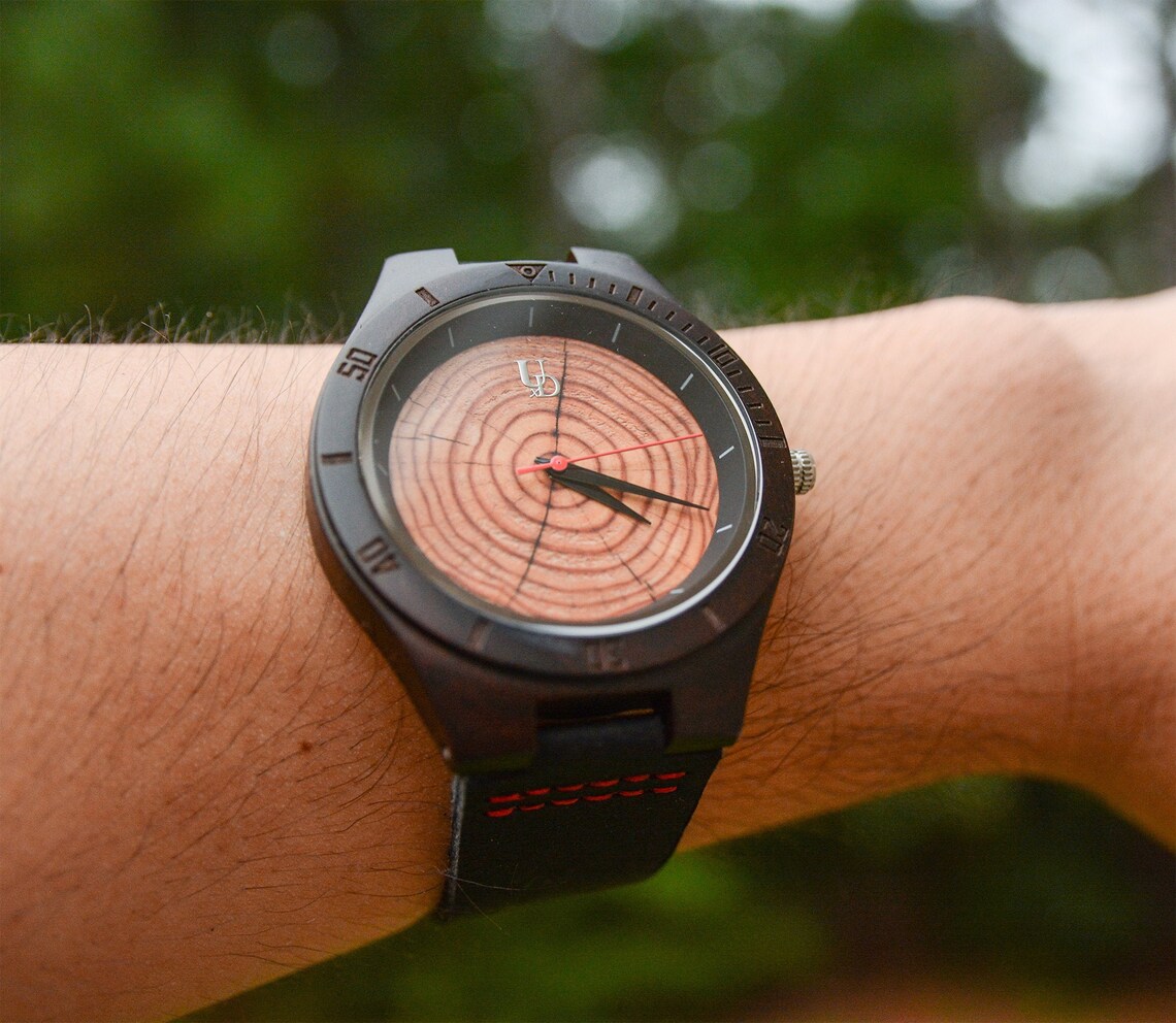 Handmade Original Wood Grain Watches for Men With Premium - Etsy