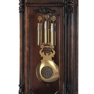 Howard Miller Reagan Grandfather Clock | Elegant Floor Clock Triple ...
