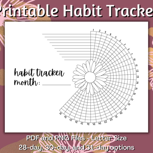 Circle Tracker - Etsy