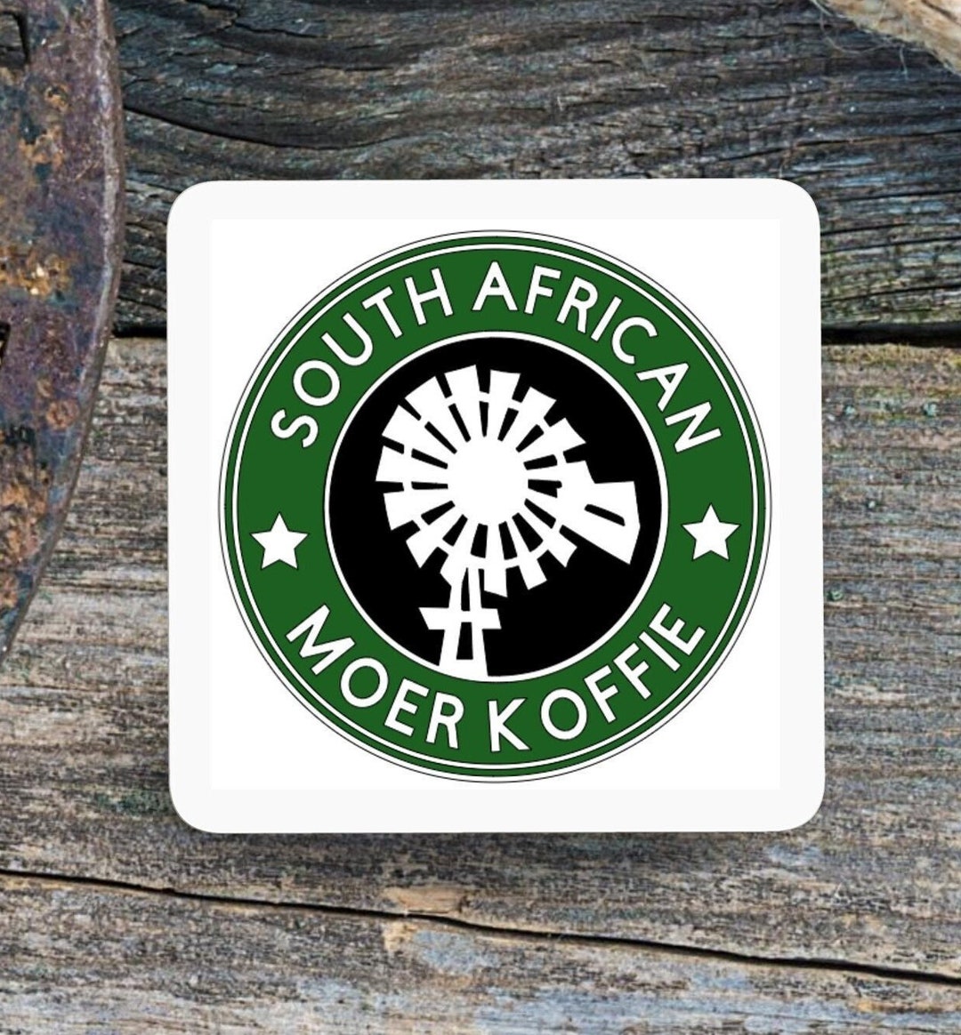 Coaster South African Moer Koffie Afrikaans Gift - Etsy