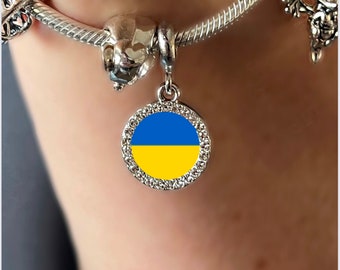 Pandora Ukraine Flag - Etsy Australia