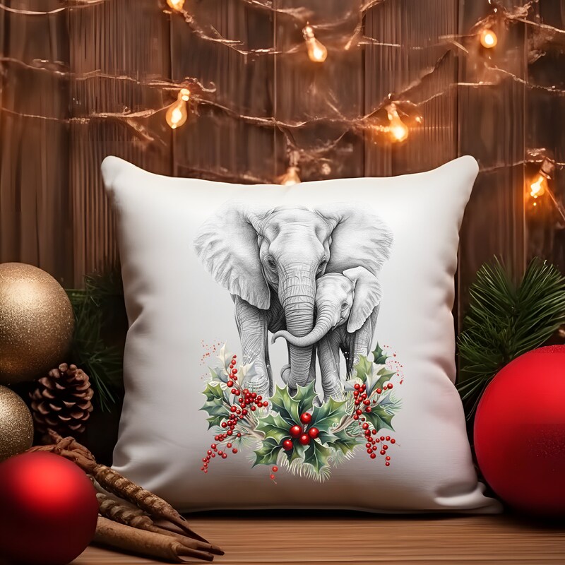 Elephant Cushion - Etsy