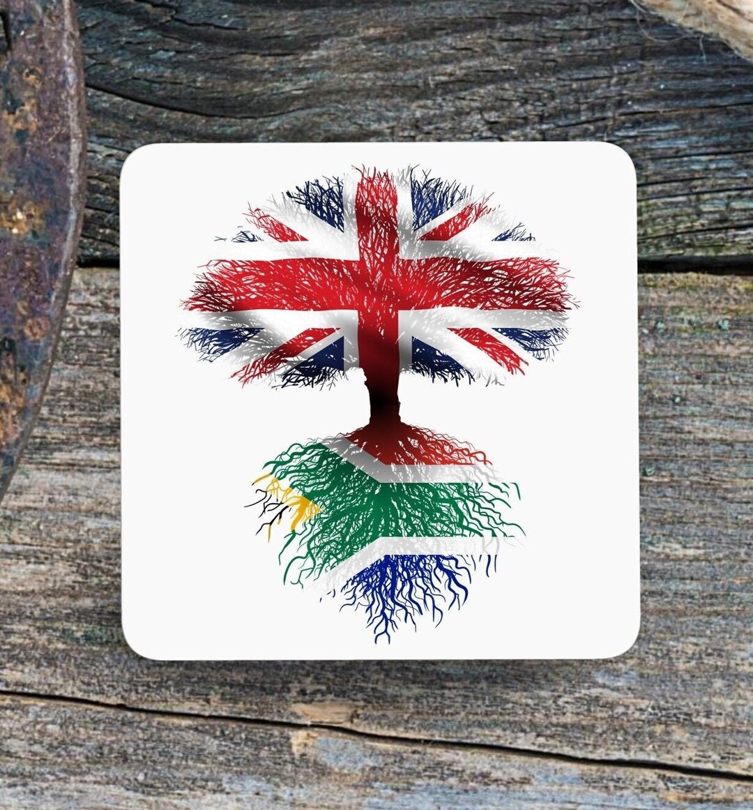 Coaster Heritage Design South African Roots British Grown Coaster ...