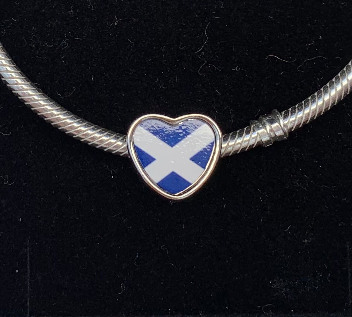 St. Andrews Cross / Saltire / Scotland Flag Pandora Style | Etsy