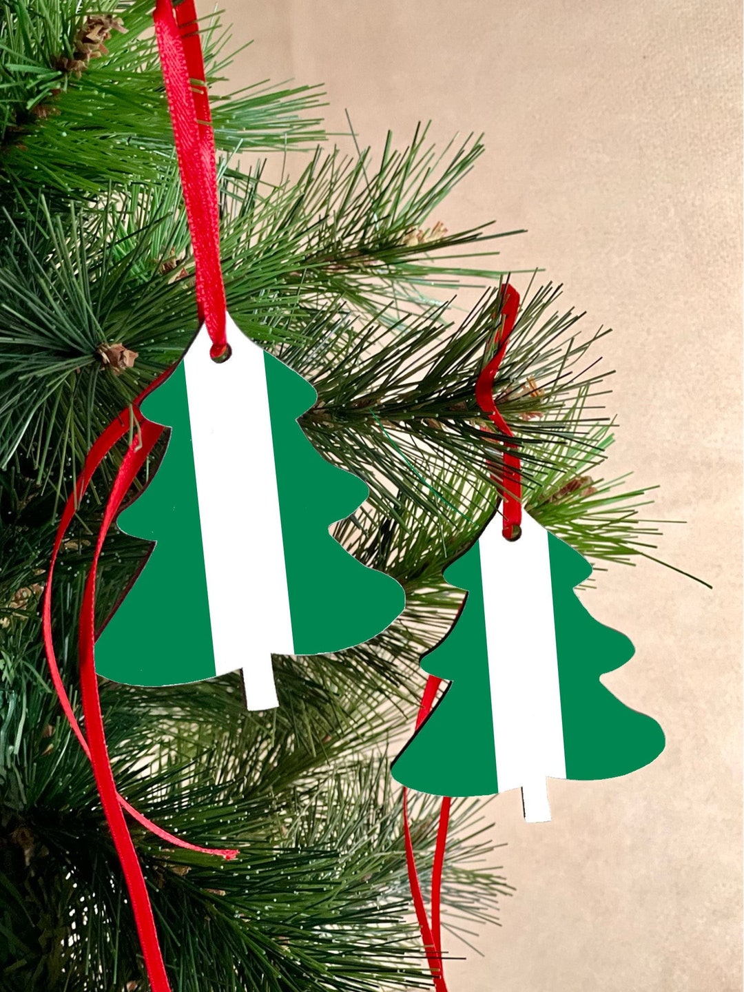 Nigeria Nigerian Christmas Decoration. Tree Shaped Decoration Hanging ...