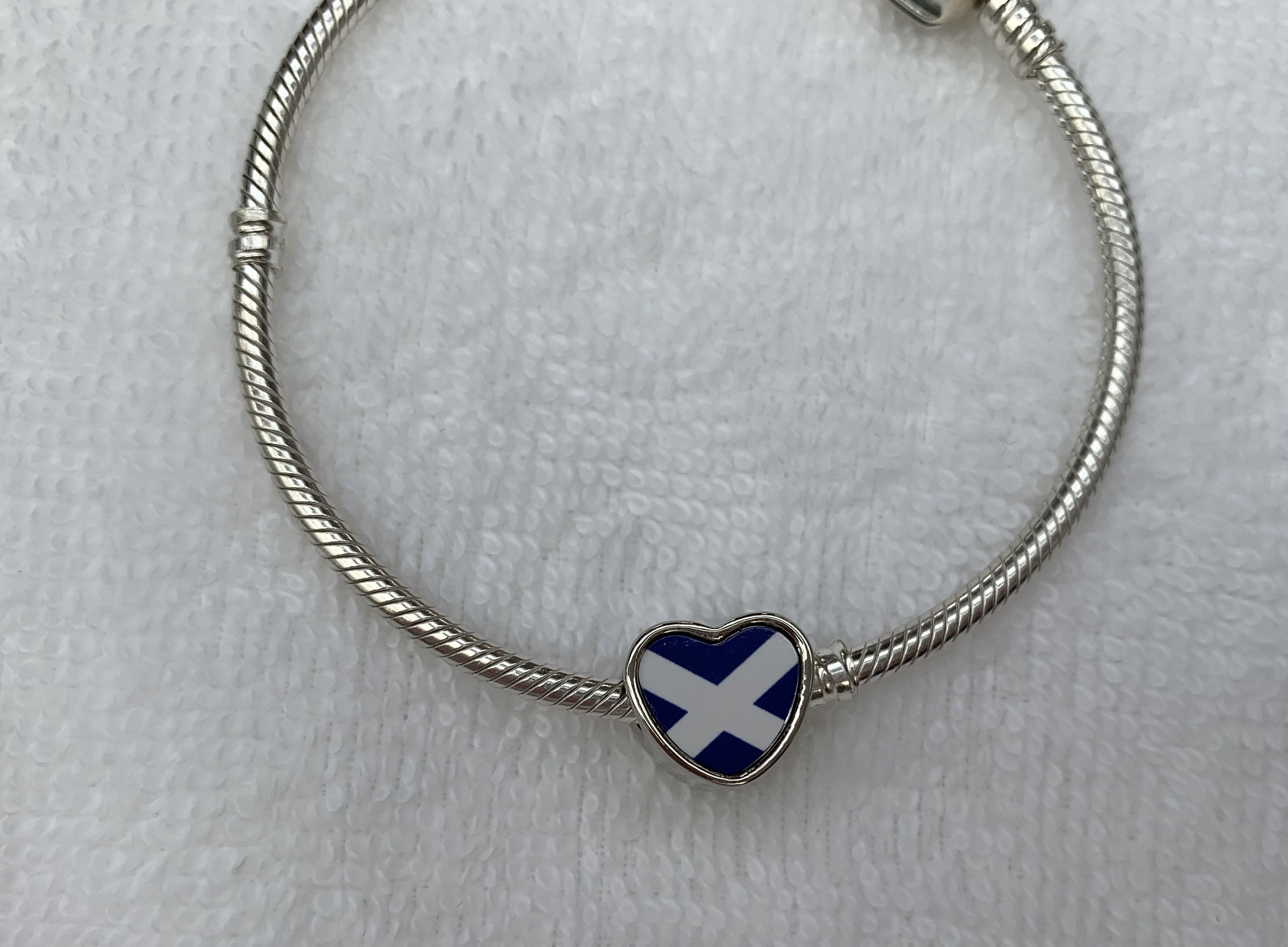 St. Andrews Cross / Saltire / Scotland Flag Pandora Style | Etsy