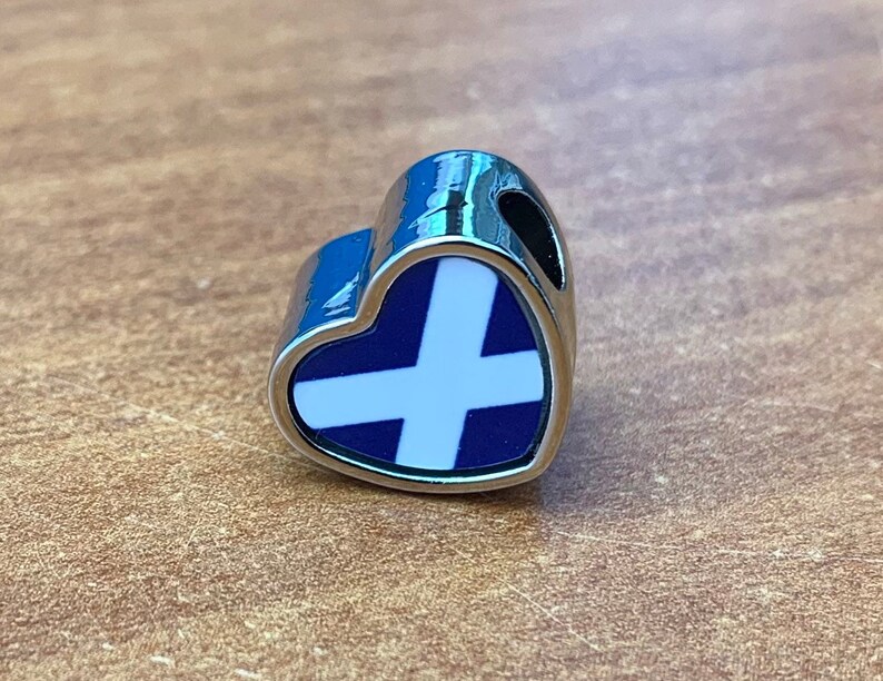 St. Andrews Cross / Saltire / Scotland Flag Personalised Heart - Etsy