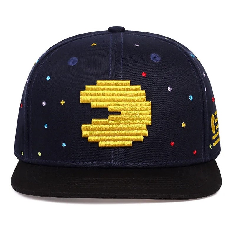 Pacman Retro Oldschool Baseball Cap Snapback - Etsy