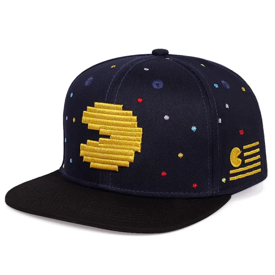 Pacman Retro Oldschool Baseball Cap Snapback - Etsy