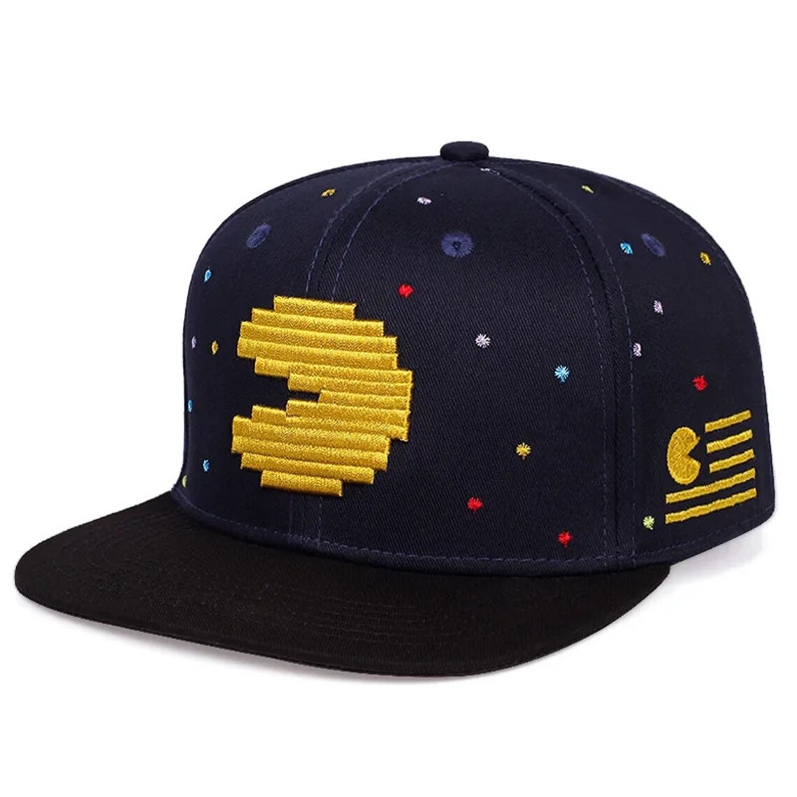 Pacman Retro Oldschool Baseball Cap Snapback - Etsy