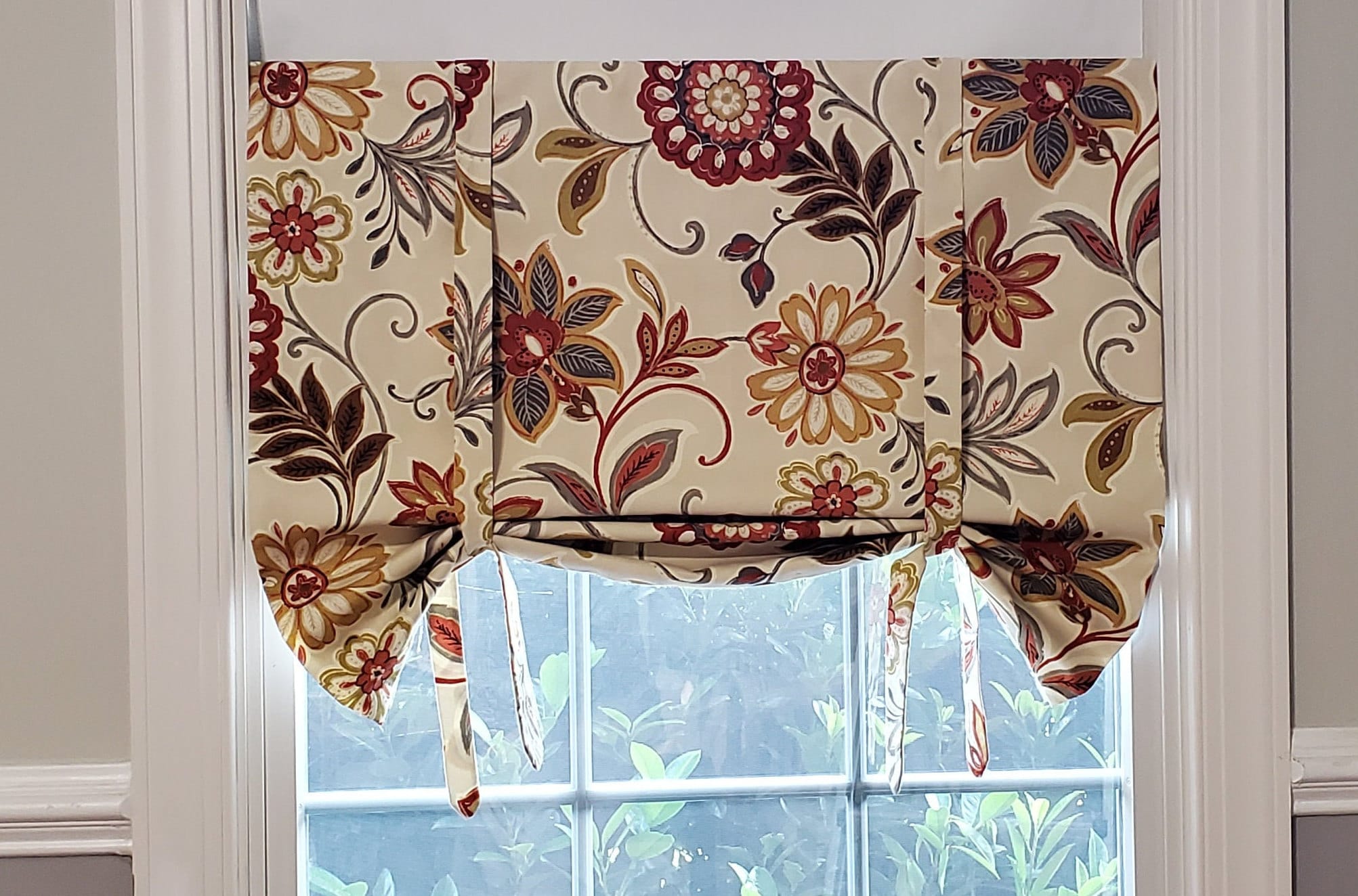 Tie Up Kitchen Curtains