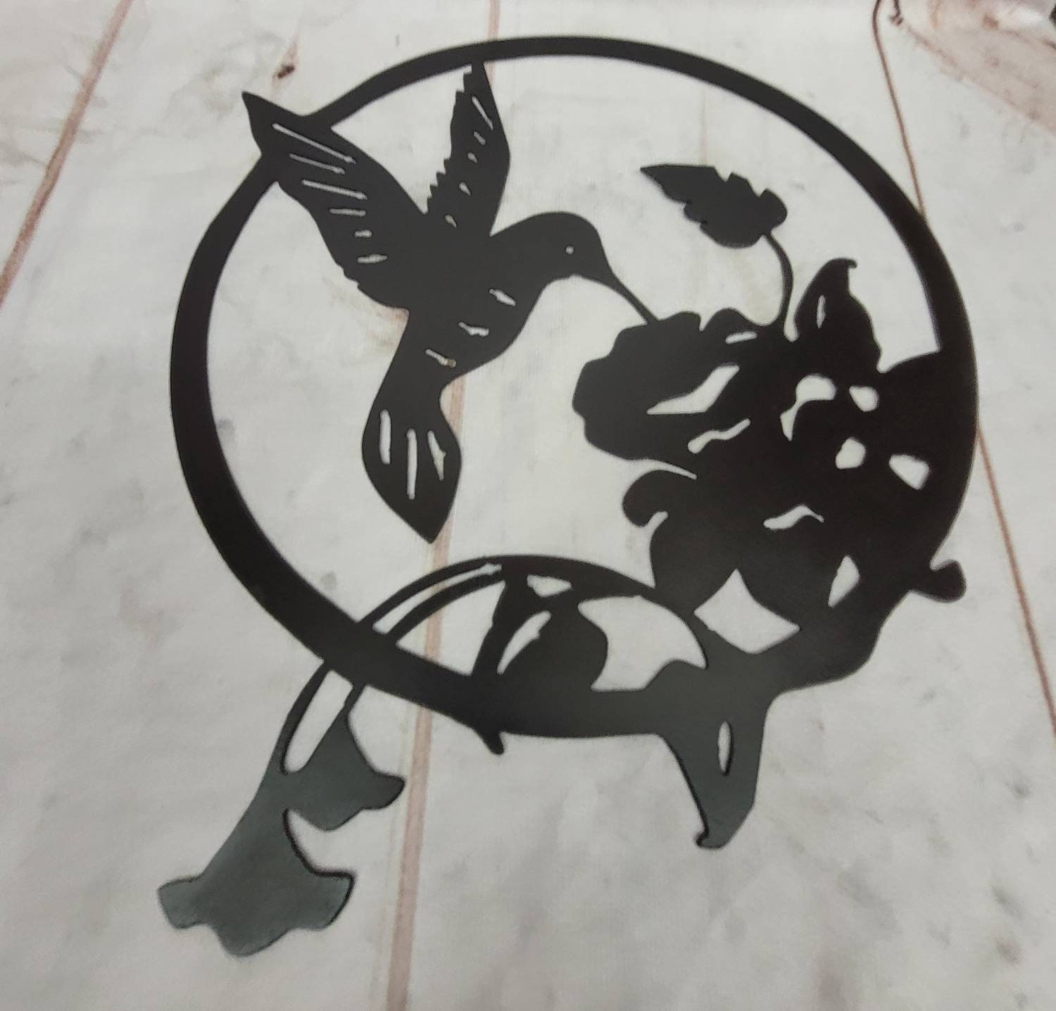 Metal Hummingbird Decor Hummingbird Art Metal Sign | Etsy