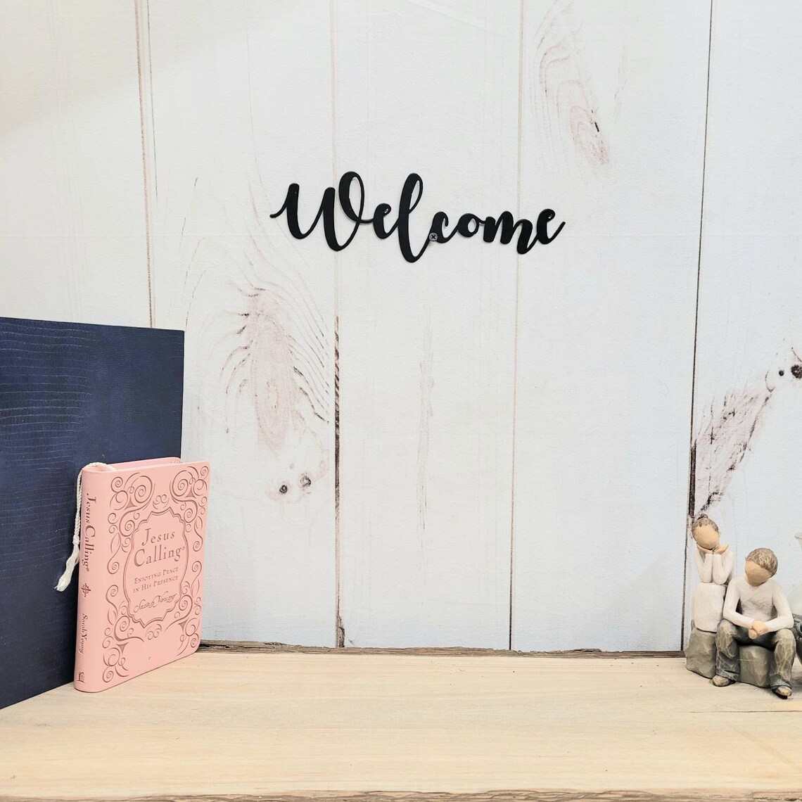 Welcome Word Art Simple Welcome Sign Front Door Hanger - Etsy