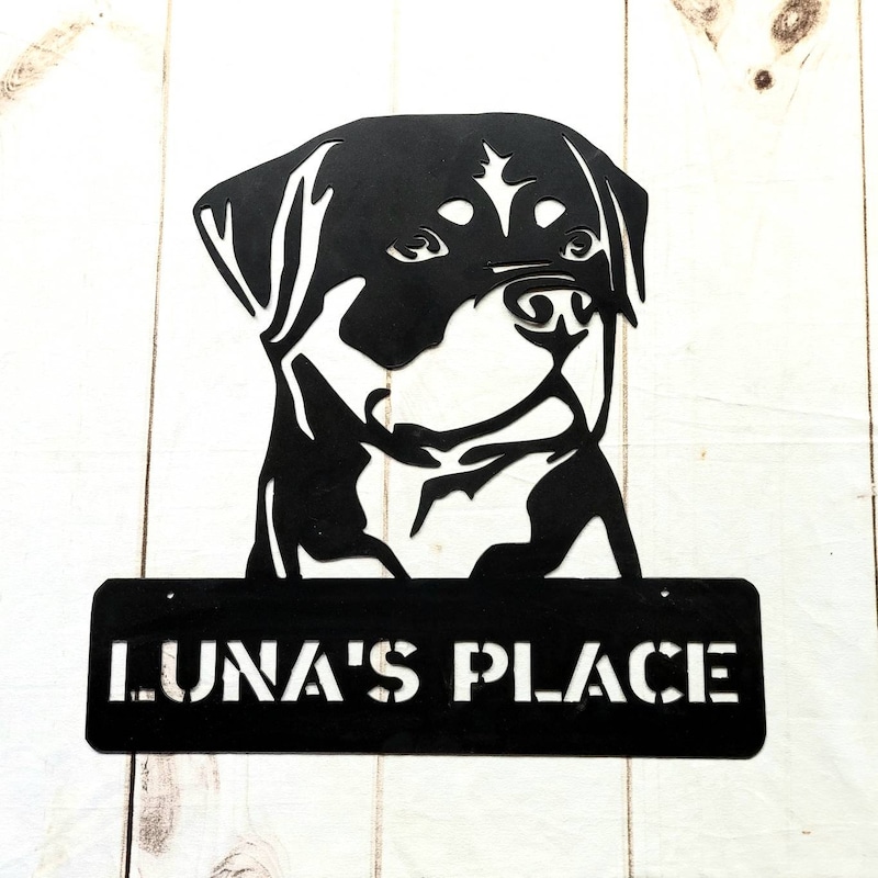 Rottweiler Sign - Etsy