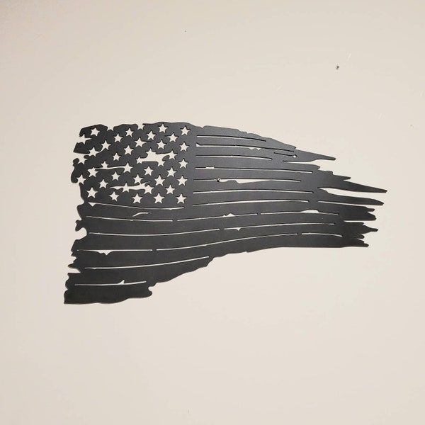 Rustic Metal Flag - Etsy